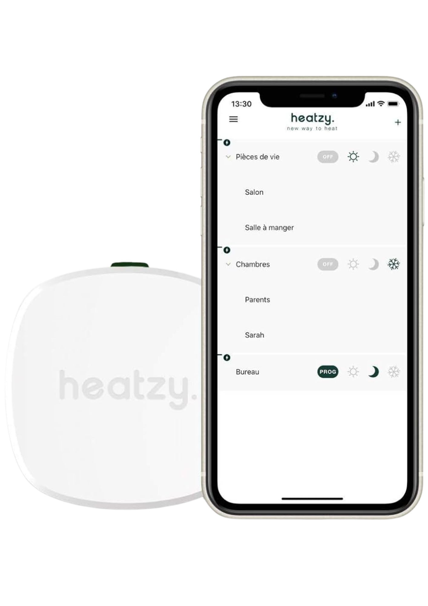 Chauffage connecté Heatzy